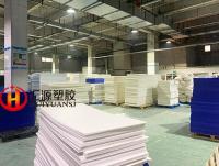 China 1mx2m Fireproof White Corrugated Plastic Cardboard for sale
