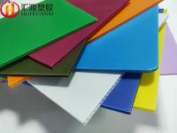 China 2mm-8mm Polypropylene Corrugated Sheet 8'×4' 18