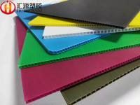 China Non Toxic 1220x2440mm Corrugated Plastic sheets 4x8 fluted plastic board for sale