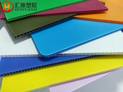 China Lightweight 4x8 Coroplast Sheets , Flexible Corrugated Plastic Sheets for sale