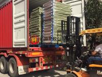 China Colorful Correx Fire Retardant Sheets , 4x8 Corrugated Plastic Sheet for sale