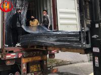 China Waterproof Fire Retardant Black Corrugated Plastic Sheets for sale