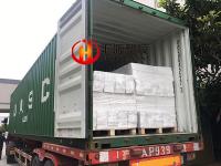 China 1mx2m Fireproof White Corrugated Plastic Cardboard for sale