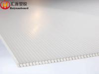 China Reusable 4'x8' White Corrugated Plastic Cardboard for sale