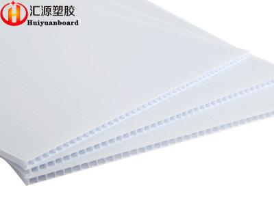 China Heavy Duty 4'X8' White Corrugated Plastic Sheets for sale