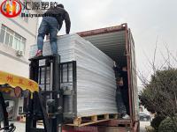 China Corona Treated White Corflute Sheets , 1220mmx2440mm Coroplast Whiteboard for sale