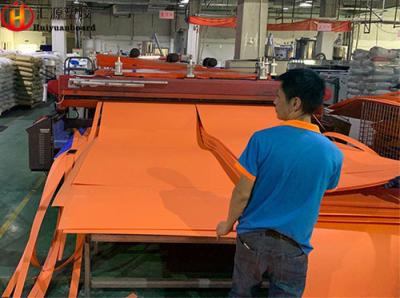 China Impact Resistant Orange Correx Fire Retardant Sheets for sale