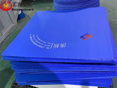 China Moisture Proof Blue 8mm Correx Fire Retardant Sheets for sale