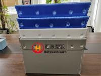 China Stackable PP Corrugated Plastic Box for sale