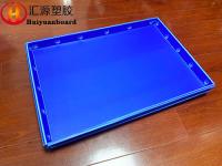 China Waterproof PP Corrugated Plastic Box , Stackable Corrugated Plastic Totes for sale