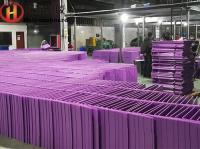 China Purple Reusable Corrugated Plastic Boxes For Packaging Gifts for sale