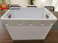China Moisture Proof Stacking PP Corrugated Plastic Totes for sale