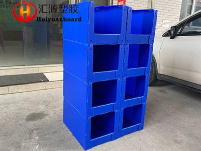 China Flexible Impact Resistant PP Corrugated Plastic Box for sale