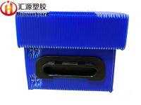 China Heavy Duty 1200gsm Corrugated Plastic Box With Lid for sale