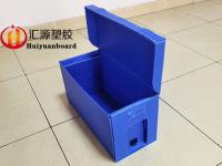 China Blue Non Toxic Lightweight Corrugated Plastic Nuc Box for sale