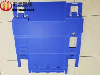 China Blue Non Toxic Lightweight Corrugated Plastic Nuc Box for sale