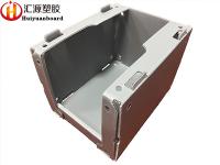 China Eco Friendly PP Corrugated Plastic Box , Corrugated Plastic Storage Bins for sale