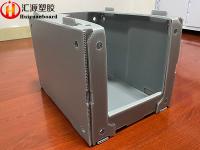 China Foldable Reusable Corrugated Plastic Shipping Boxes for sale