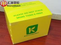 China Heavy Duty Printable Collapsible Corrugated Plastic Boxes for sale