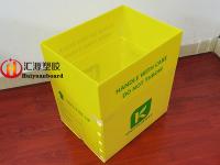 China Heavy Duty Printable Collapsible Corrugated Plastic Boxes for sale