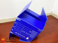 China Impact Resistant 3mm Foldable Corrugated Plastic Box for sale