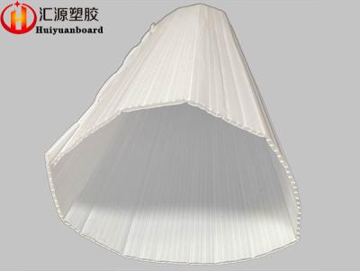 China Round 800gsm 45cm Corrugated Plastic Tree Guards for sale