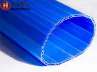 China Eco Friendly Blue Round Corrugated Plastic Tree Wrap for sale