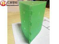 China Triangular Fireproof 600gsm Corflute Plant Guards for sale