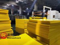 China Yellow 1000mmx1200mm Corrugated Plastic Layer Pads for sale