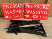 China Reusable Corrugated Plastic Sign Boards With Stakes for sale
