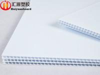 China Corona Treated Corrugated Plastic Sign Blank Sheets for sale