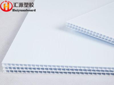 China Corona Treated Corrugated Plastic Sign Blank Sheets for sale