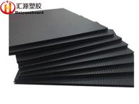 China 2mm Black Corrugated Polypropylene Floor Protector for sale