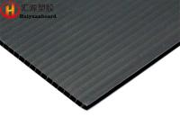 China 2mm Black Corrugated Polypropylene Floor Protector for sale