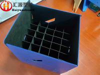 China Foldable PP Corrugated Plastic Dividers , Reusable Corrugated Plastic Boxes for sale