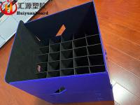 China Foldable PP Corrugated Plastic Dividers , Reusable Corrugated Plastic Boxes for sale