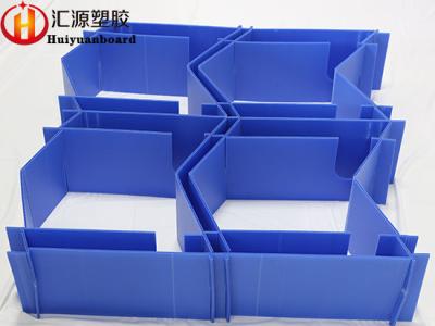 China Eco Friendly 5mm Collapsible Corrugated Plastic Dividers for sale