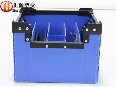 China Waterproof Stackable Coroplast Storage Boxes With Dividers for sale