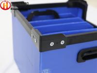 China Waterproof Stackable Coroplast Storage Boxes With Dividers for sale