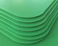 China Lightweight 3.5mm Flat Coroplast Plastic Layer Pads for sale