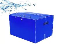 China Flat Surface PP Corrugated Plastic Box , 4mm Corrugated Plastic Containers for sale