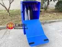 China Foldable Lightweight Corrugated Plastic Wardrobe Box For Moving for sale