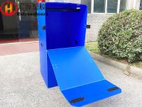 China Foldable Lightweight Corrugated Plastic Wardrobe Box For Moving for sale