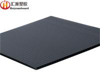 China Micro Perforated PP Corrugated Plastic Sheets For Under Roof Application for sale
