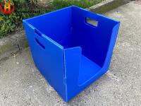 China Durable Waterproof Stackable Correx Pick Bins For Warehouse for sale