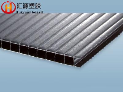 China Corrosion Resistant Black ESD Corrugated Plastic Sheet 5mm Thickness for sale