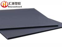 China Moisture Proof Black Eco Friendly ESD Corrugated Plastic Sheet Anti UV for sale
