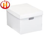 China White 600GSM Corrugated Plastic Packaging Boxes Frame Retardant for sale