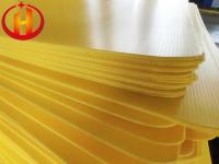 China Custom Non Toxic Durable Yellow Correx Sheets Fireproof for sale