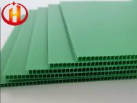 China Green Color Eco Friendly PP Coroplast Sheets Anti Static ESD for sale